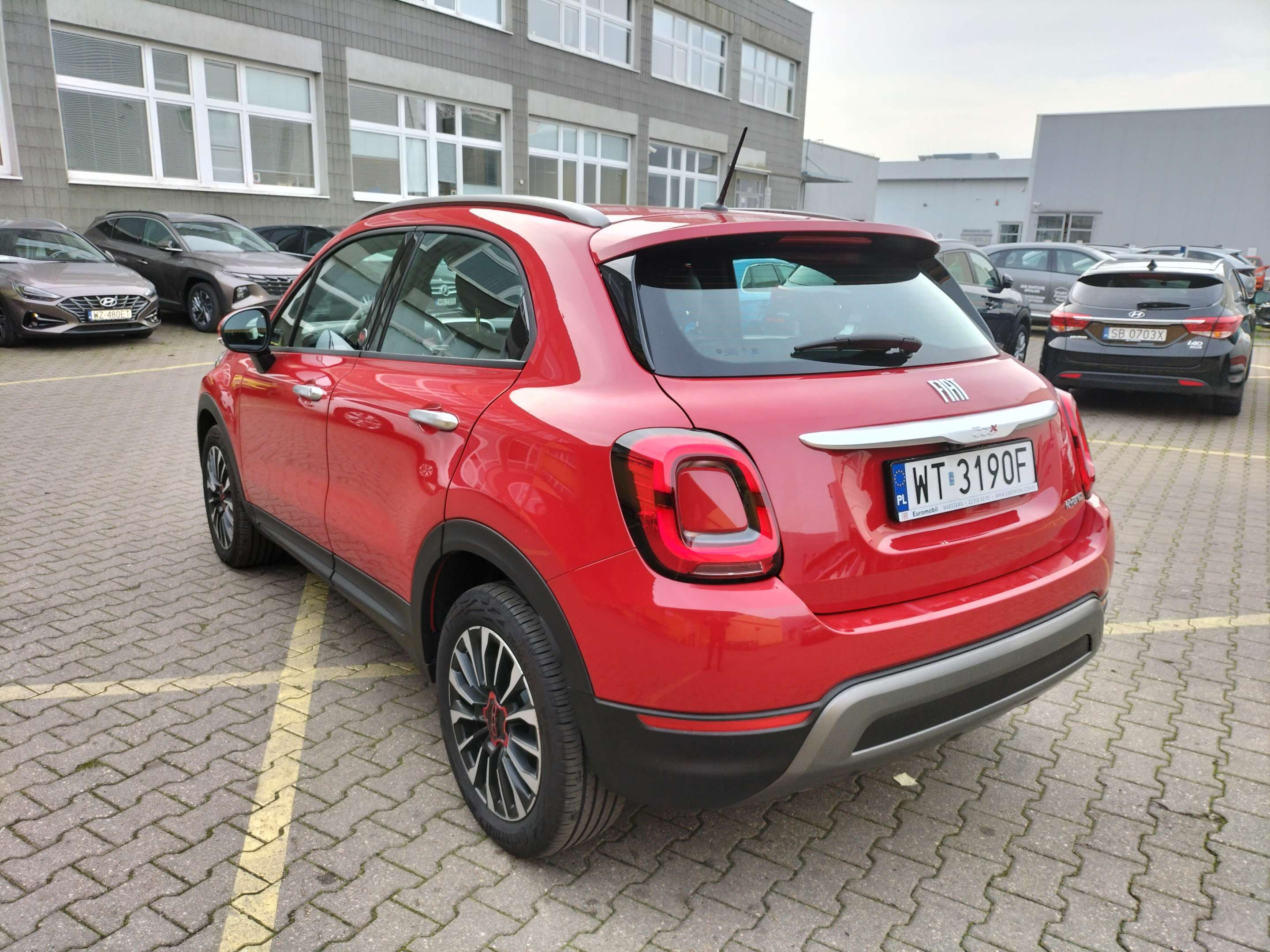 Fiat 500X Hatchback Seria 6 (RED) 1.5 T4 HYBRID 130 KM DCT7 - Samochód ...