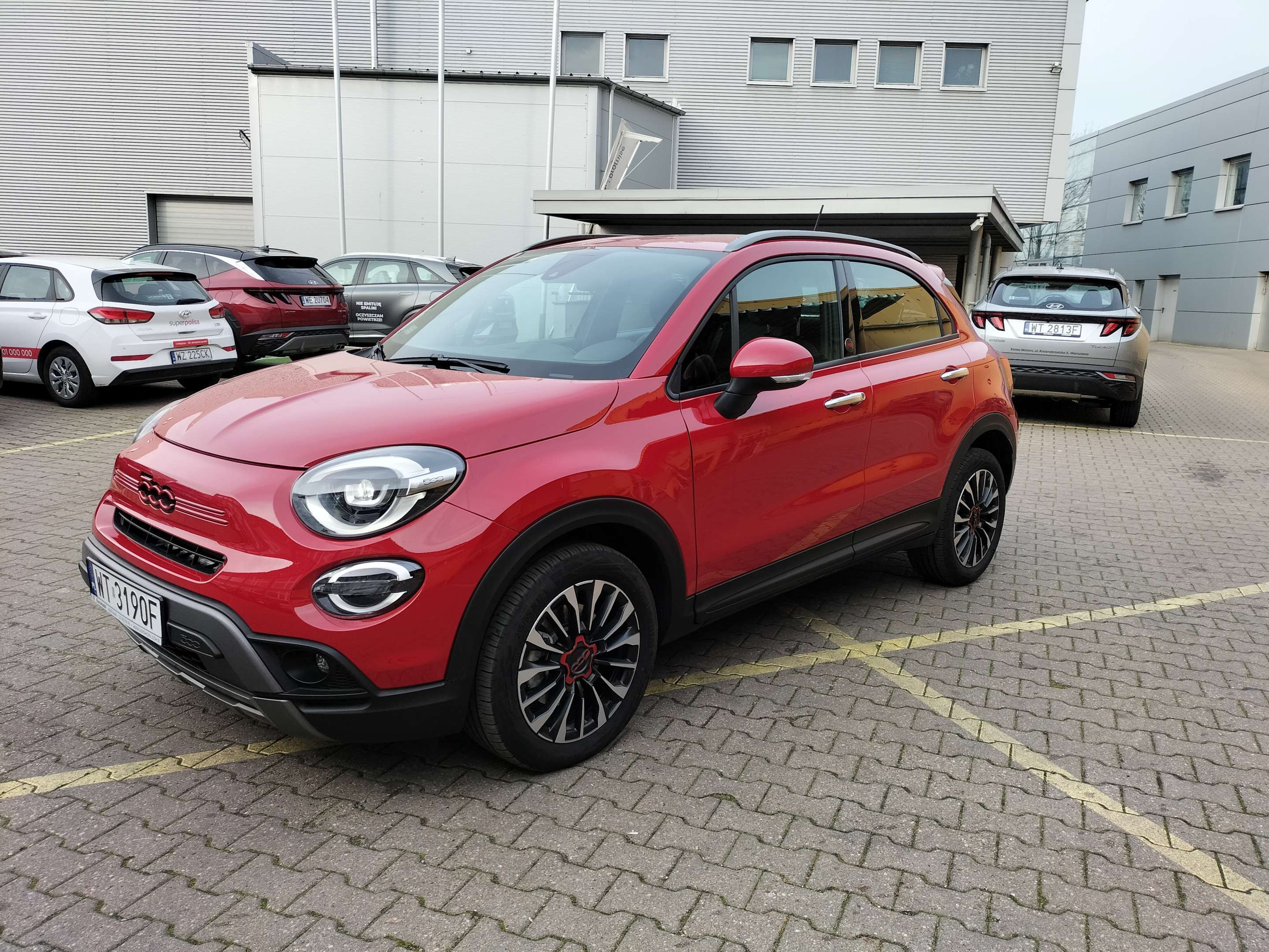 Fiat 500X Hatchback Seria 6 (RED) 1.5 T4 HYBRID 130 KM DCT7 - Samochód ...
