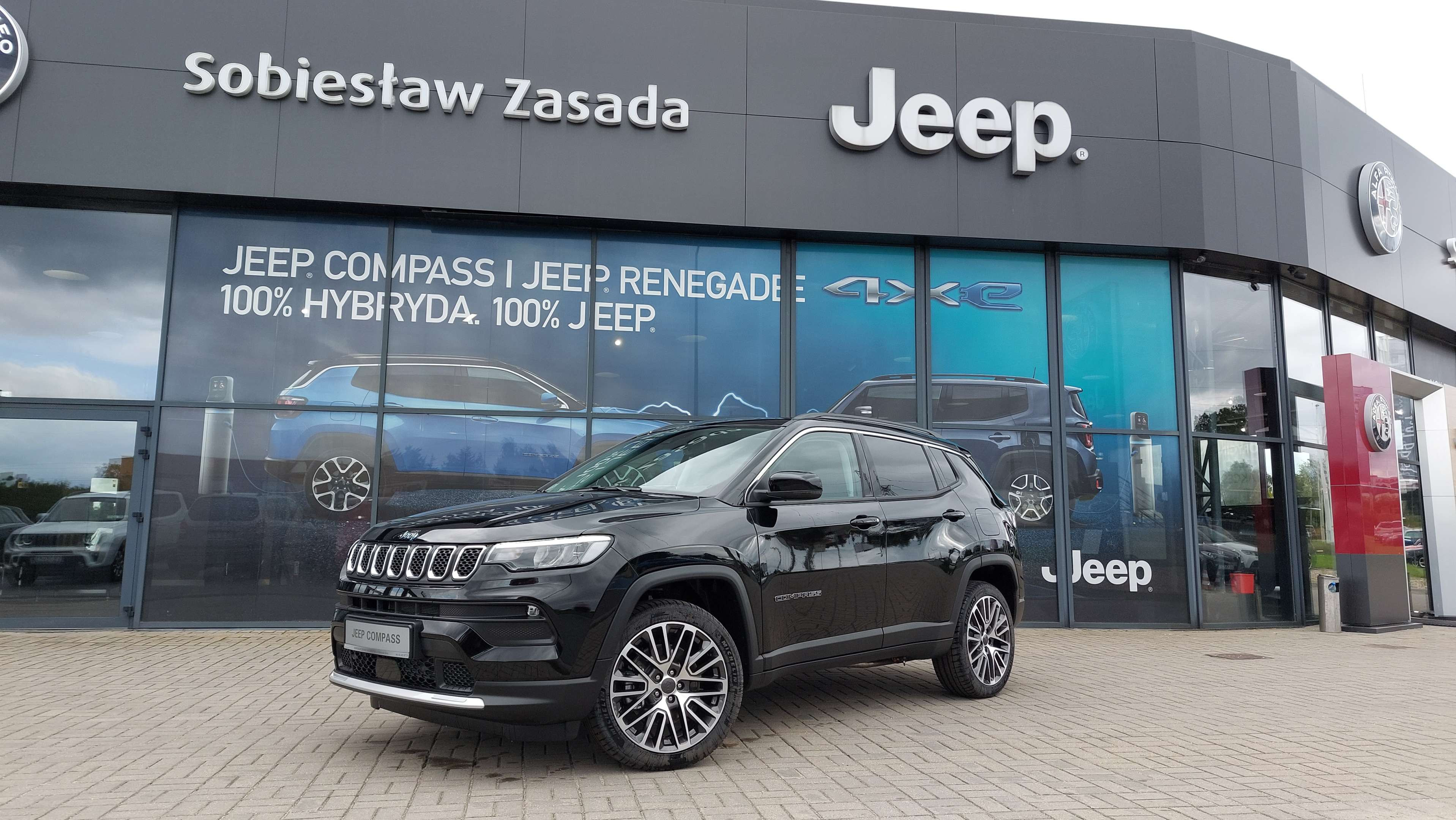 Jeep COMPASS PLUG-IN HYBRID MY22 LIMITED 1.3 GSE T4 PHEV 240KM AT 4XE - Samochód dostępny u ...